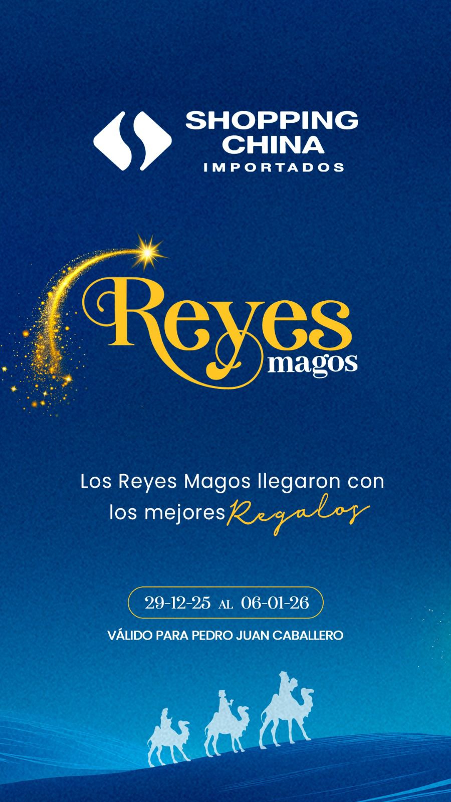 Los tres reyes magos llegaron con los mejores regalos en Shopping China ...